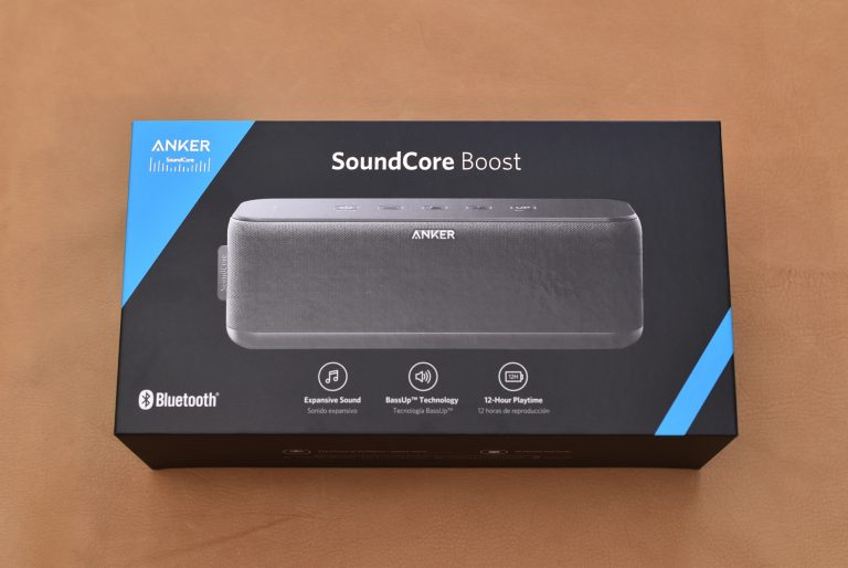Anker SoundCore Boost レビュー。上品なデザインと低音調節機能がいい！