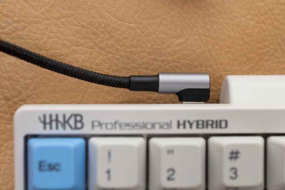 HHKB HYBRIDで使える！おすすめのサードパーティ製L字USBタイプCケーブルはコレだ！