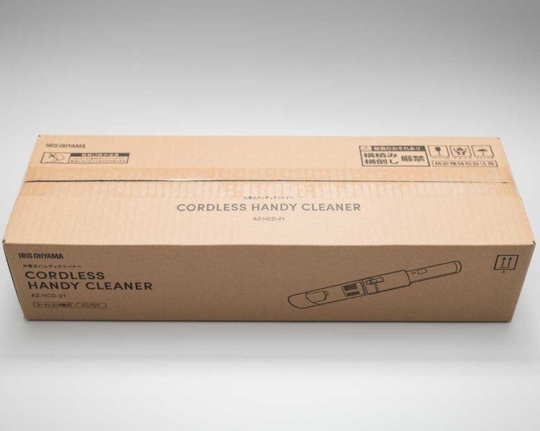 コンパクトで軽量なアイリスオーヤマの充電式ハンディクリーナーHCD-21購入レビュー（Amazon限定AZ-HCD-21）！ - 3ページ