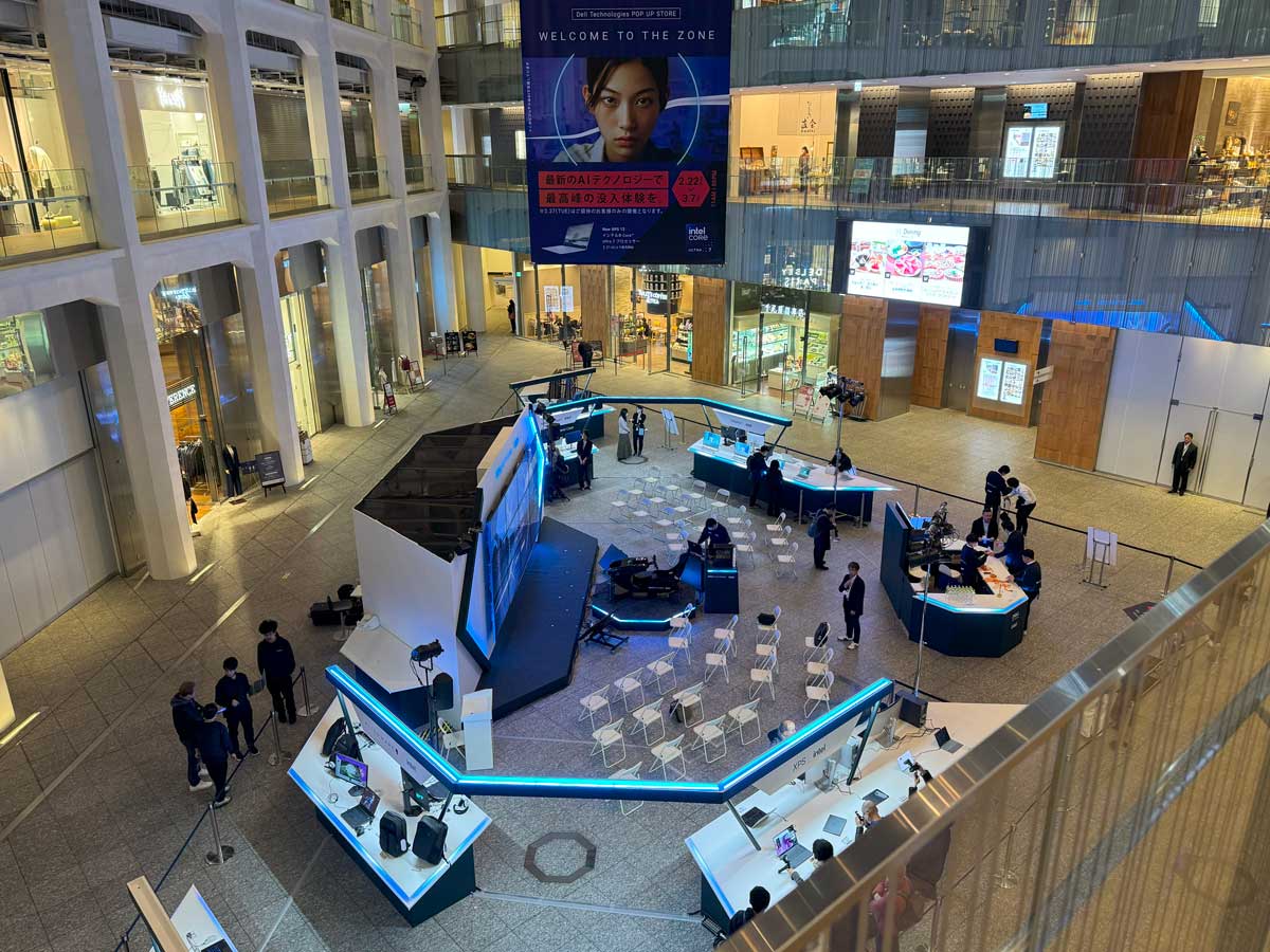 KITTE丸の内で開催された「デル アンバサダー限定！POP-UPストアイベント」に参加しました！